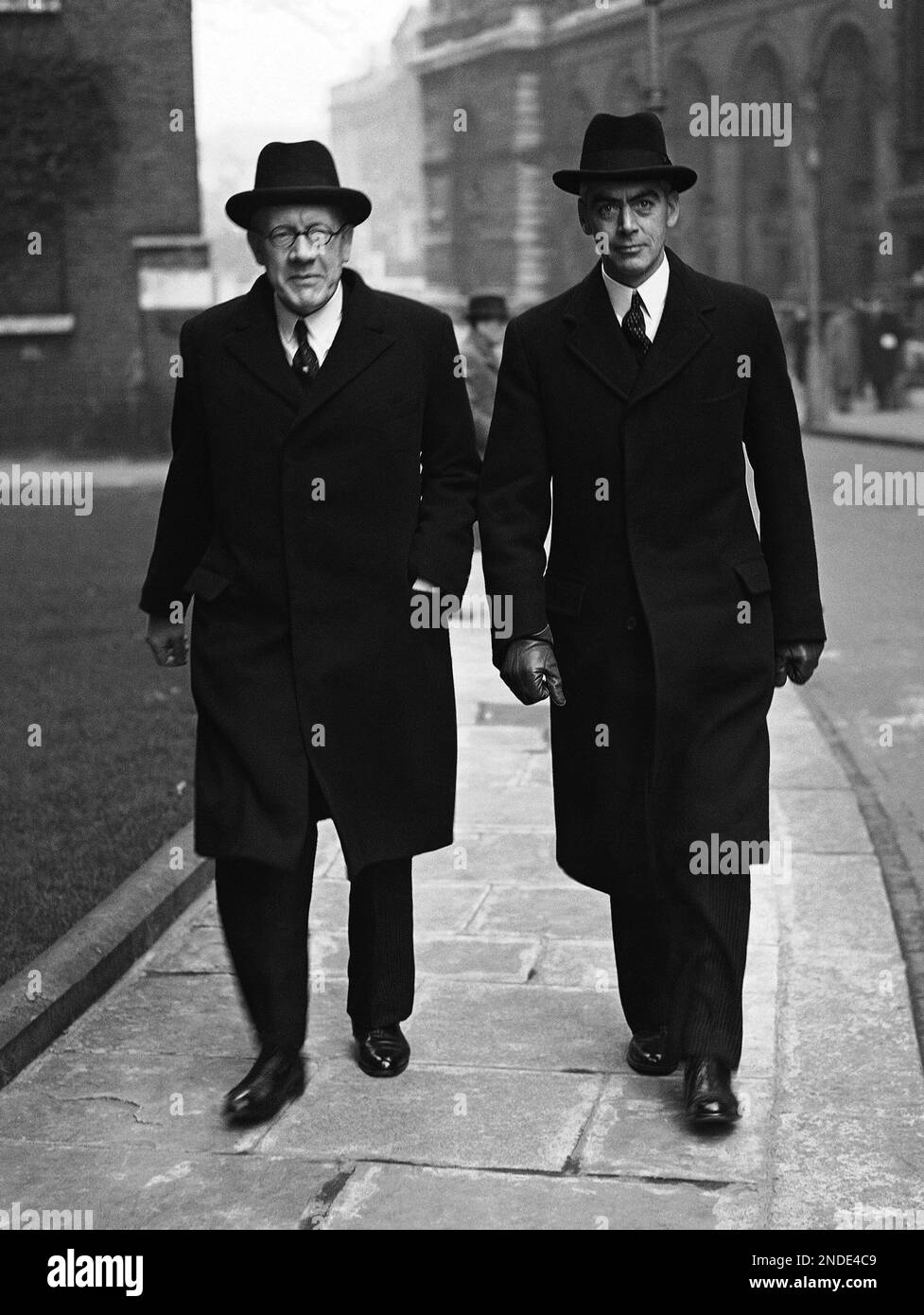 Walter Elliot, left and William Shepherd Morrison,1st Viscount ...