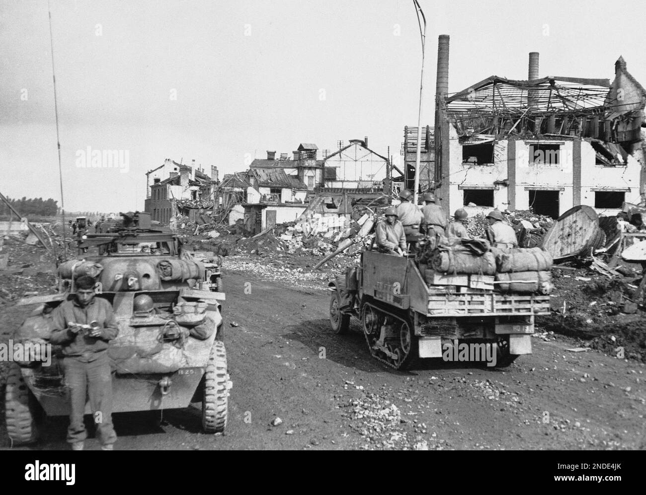 The ancient city of Maastricht was liberated by men of General Hodges ...