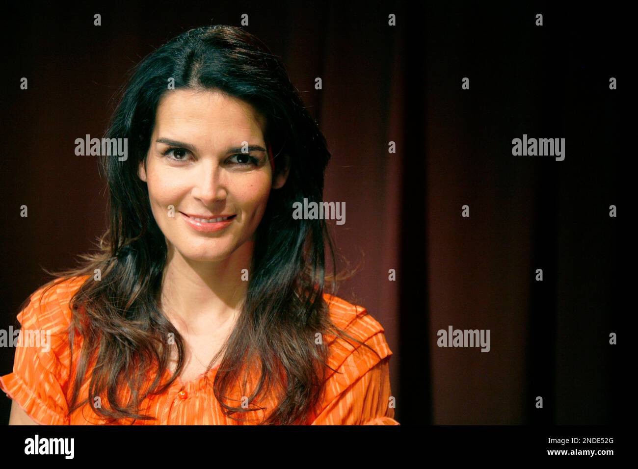 Actress Angie Harmon poses for a portrait Monday, July 12, 2010 in New ...