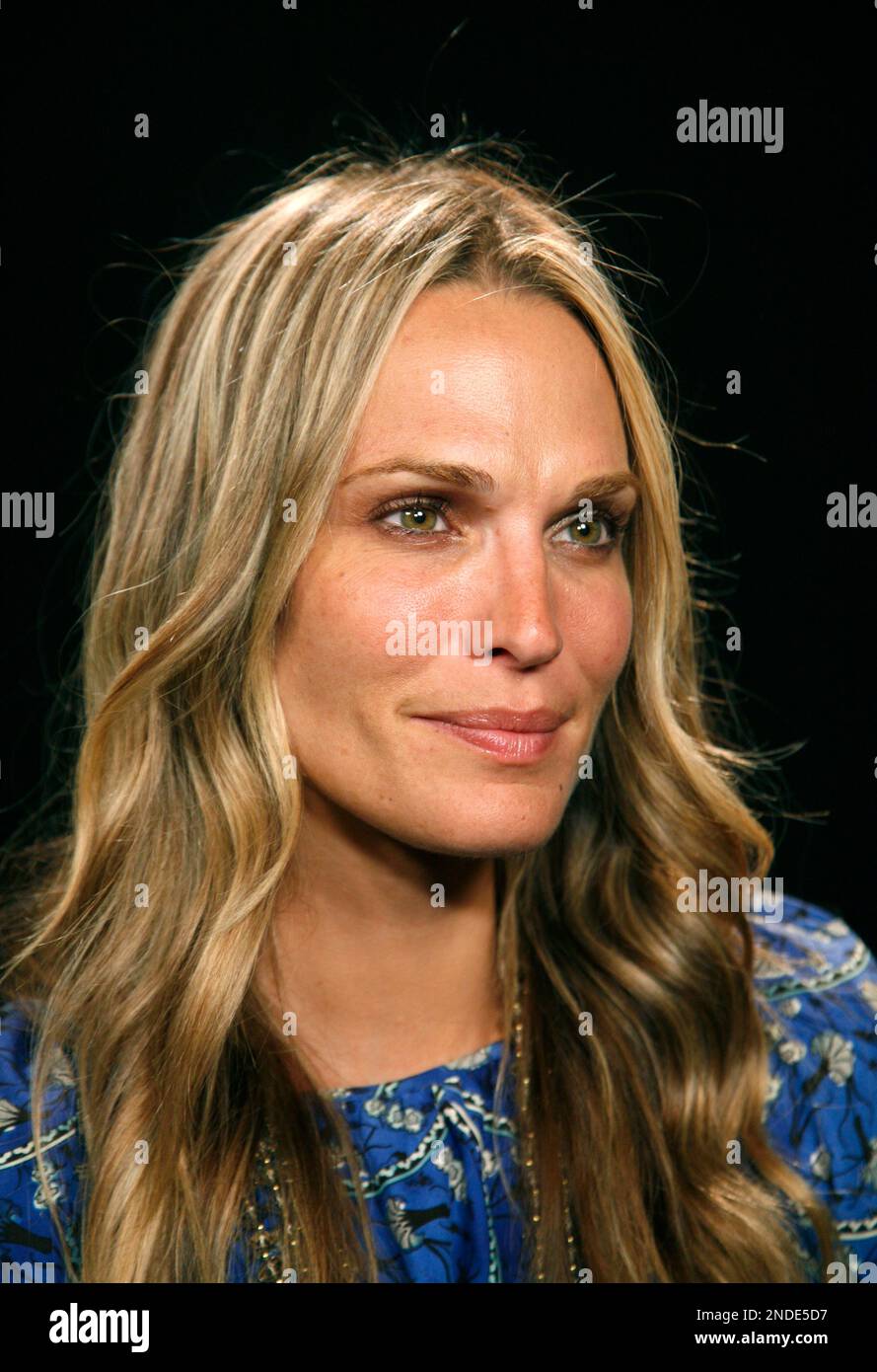 Actress Molly Sims poses for a portrait Thursday, July 8, 2010 in New ...