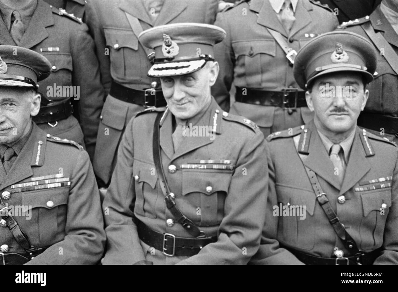 General Jackson and Alan Francis Brooke, General Brooke, right, at the ...