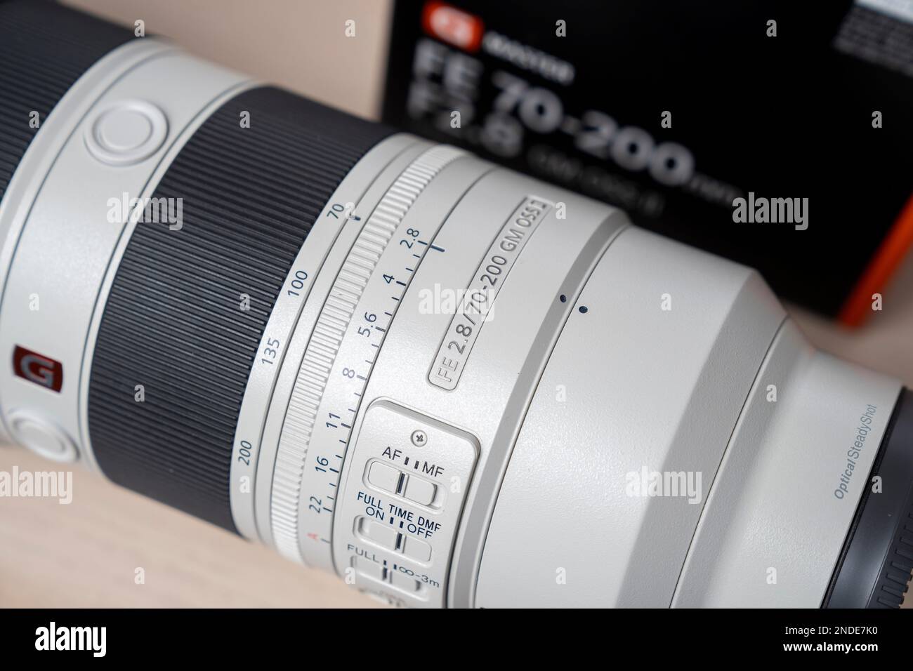 New G-Master Sony FE 70-200mm f2.8 GM OSS II lens and box. Unboxing ...