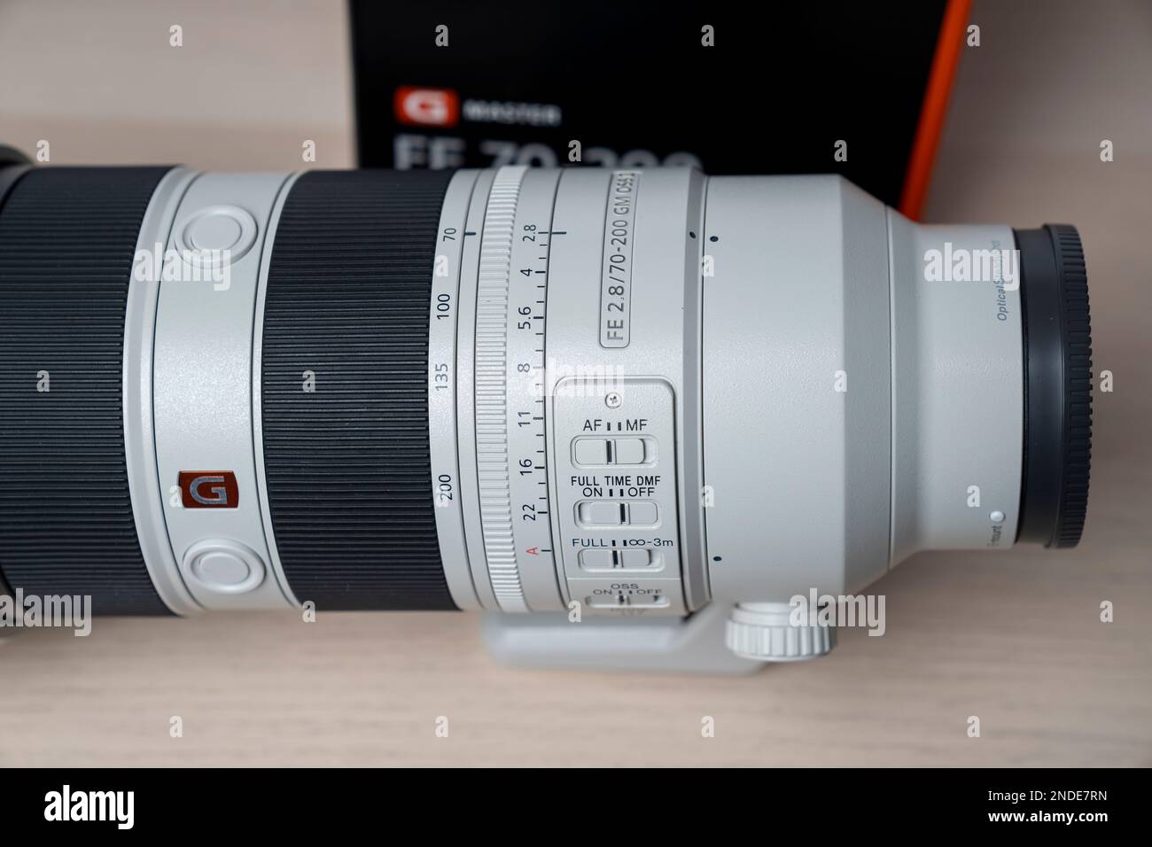 New G-Master Sony FE 70-200mm f2.8 GM OSS II lens and box. Unboxing ...