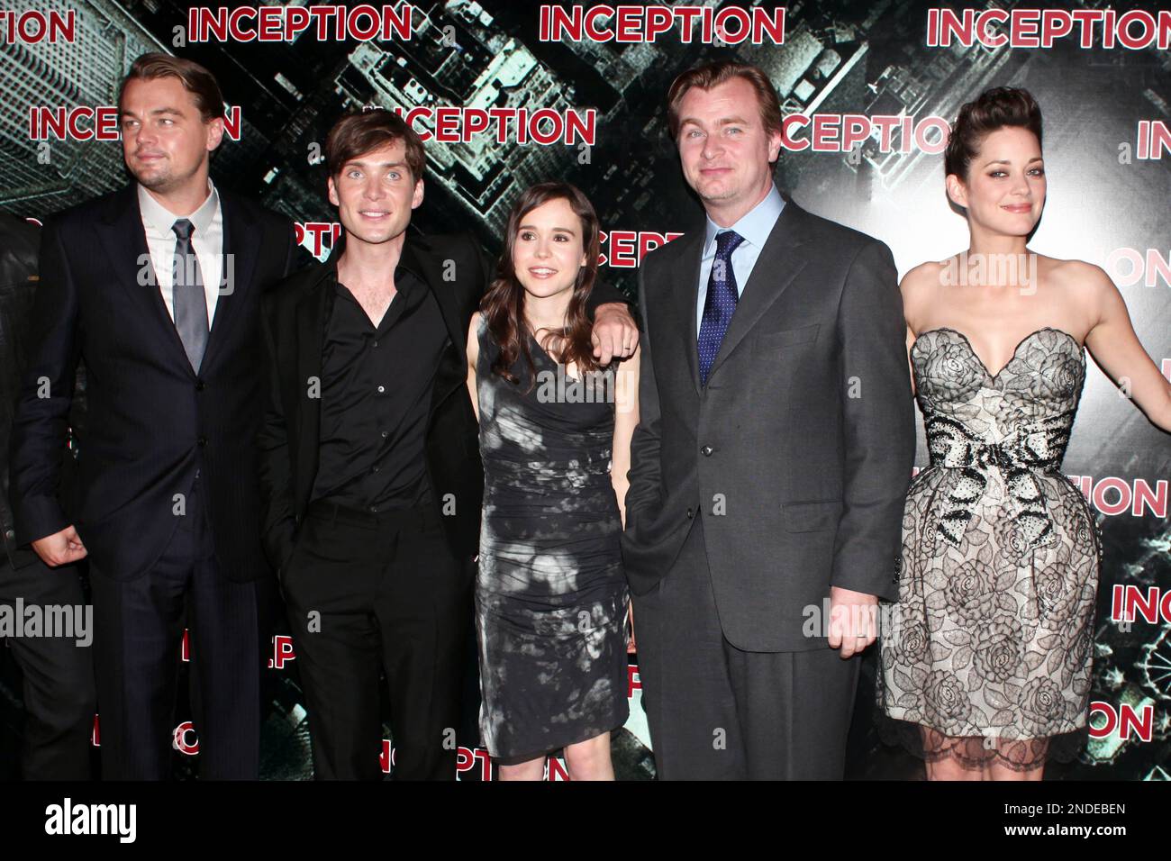 U.S actor Leonardo DiCaprio, British actor Cillian Murphy, Canadian ...