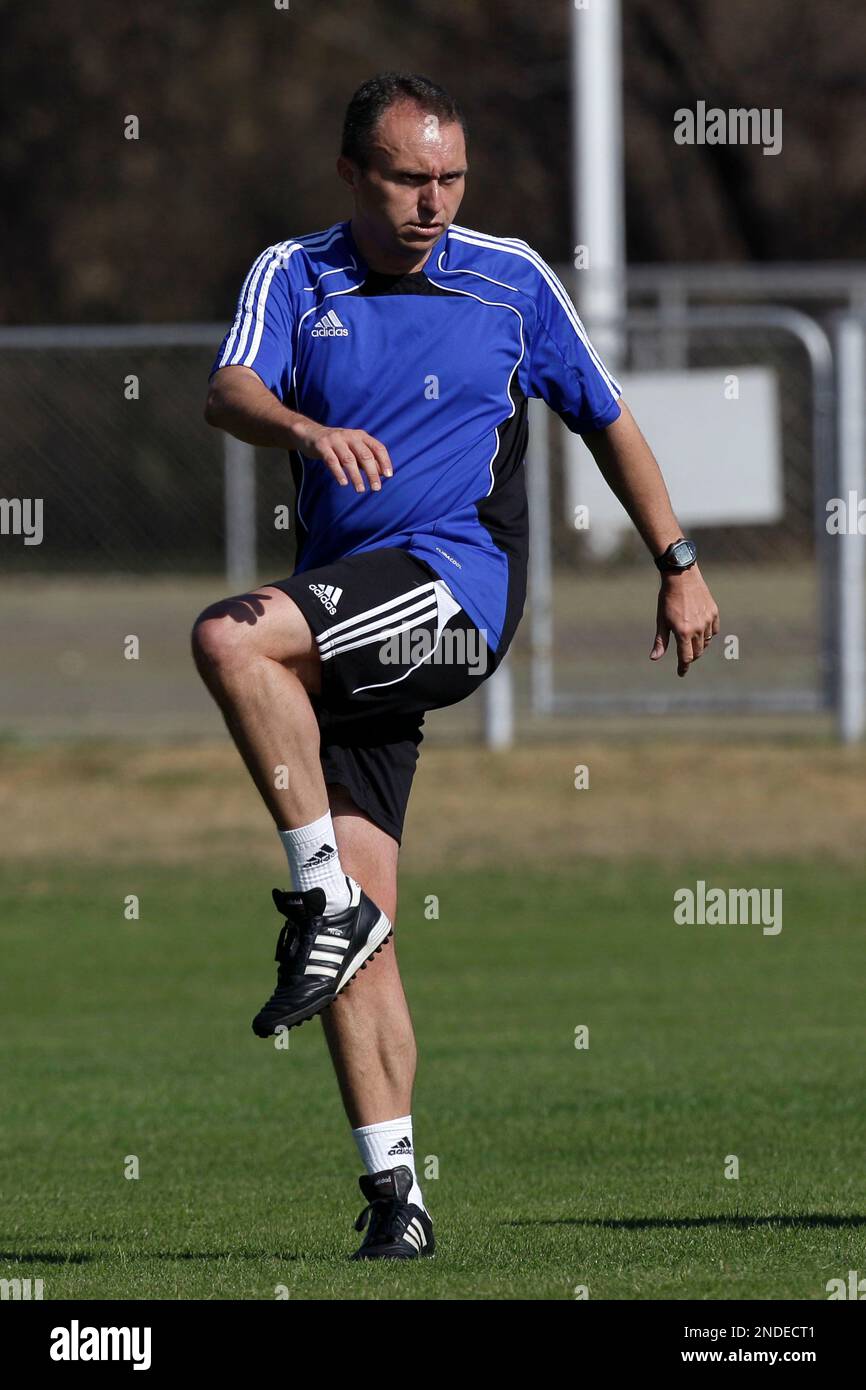 The assistant referee for the final match of the soccer World Cup ...