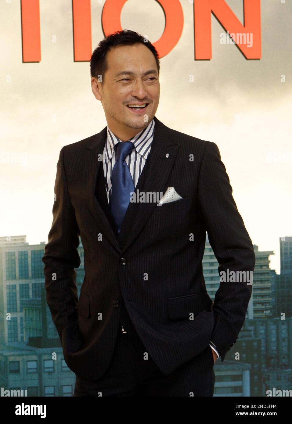 Japanese actor Ken Watanabe arrives at the World Premiere of Inception ...