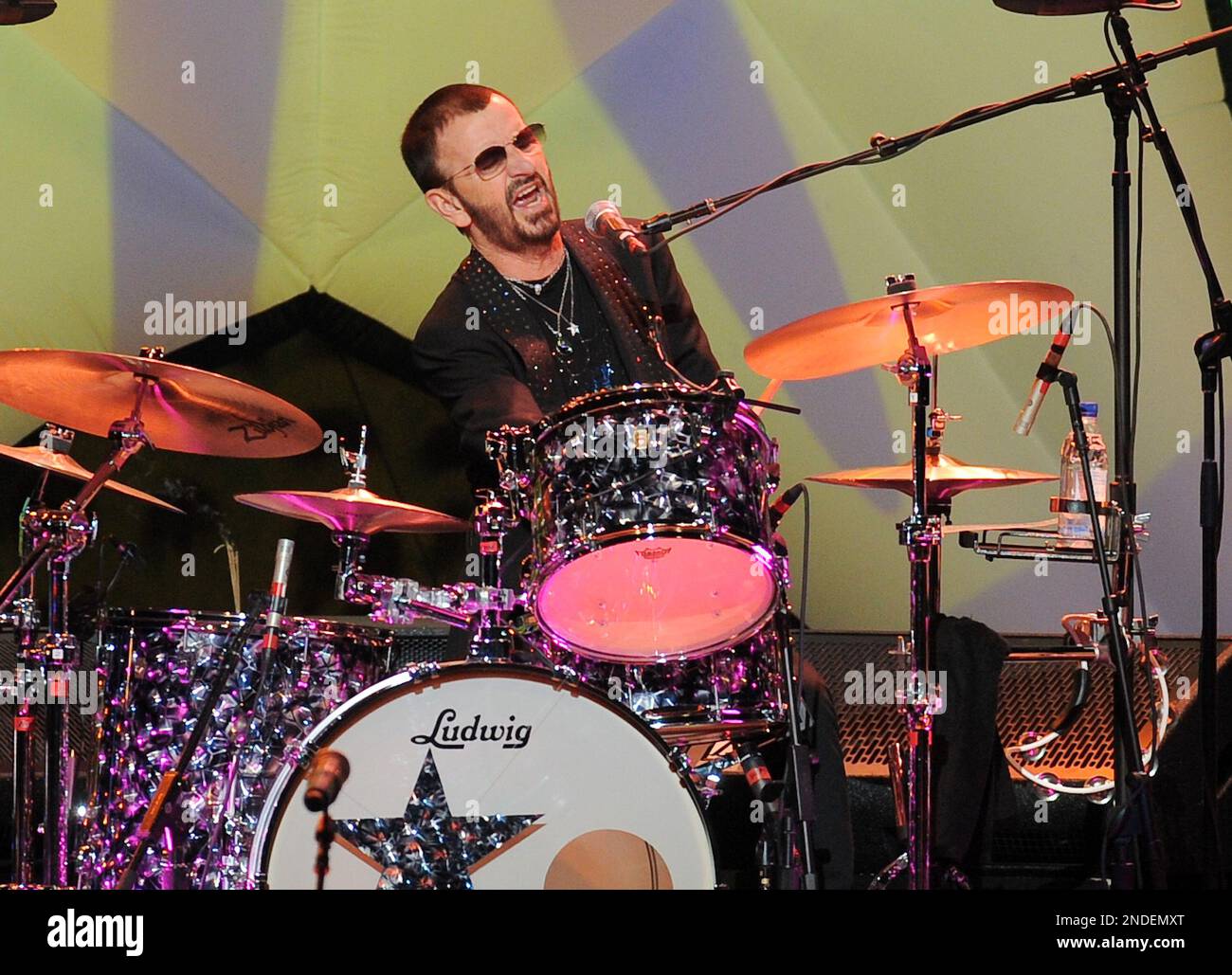 Musician Ringo Starr performs with his All Starr Band at Radio City ...