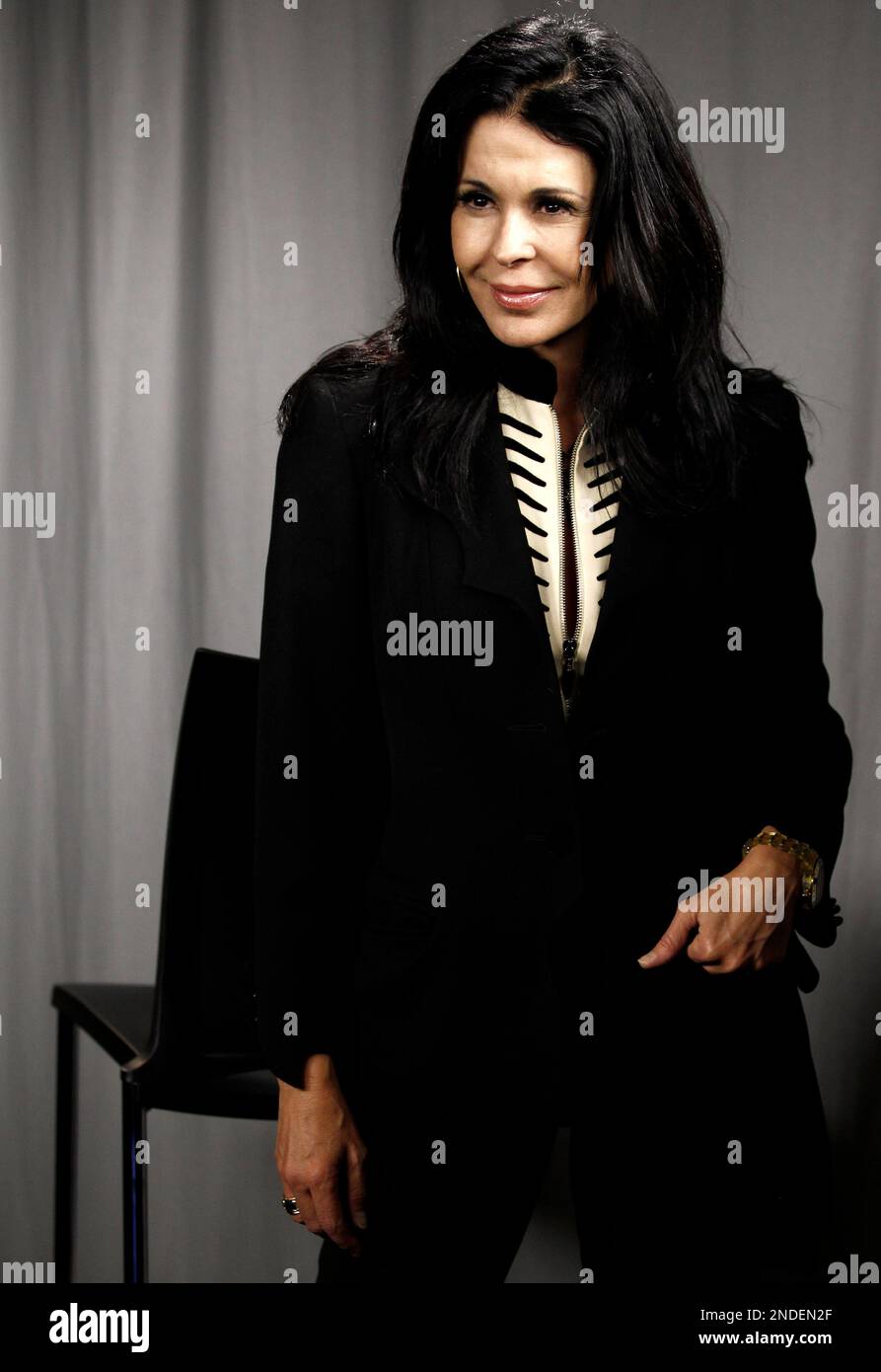 Actress Maria Conchita Alonso poses for a portrait in Los Angeles ...