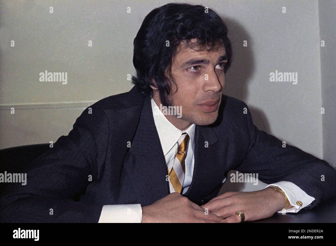 British pop singer Engelbert Humperdinck is shown, Dec. 1968. (AP Photo ...