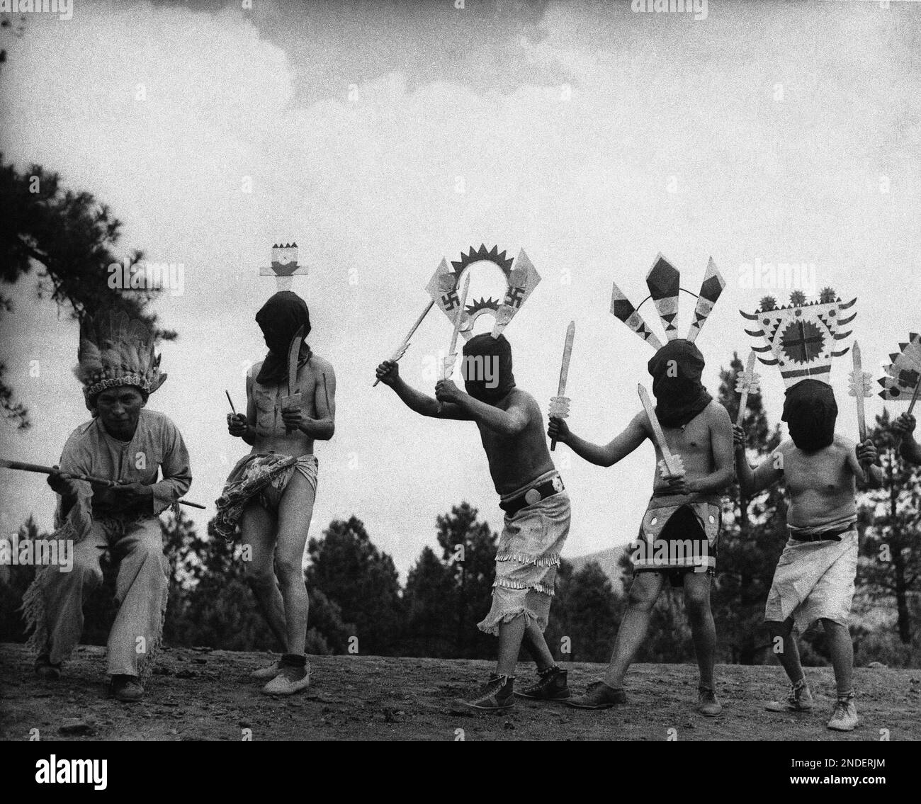 Apaches, members of what was once the fiercest of fighting tribes, are ...