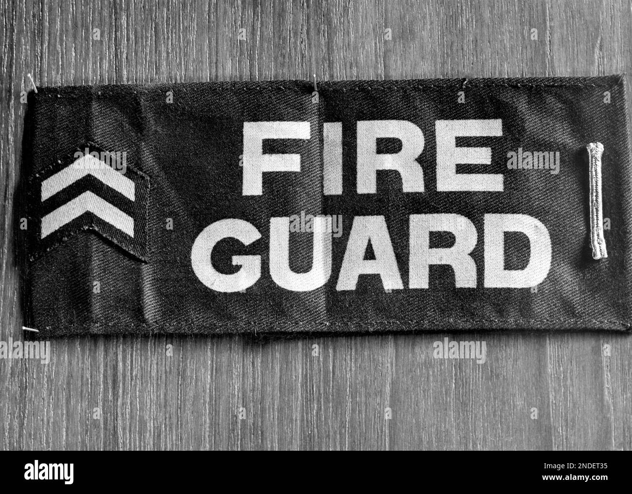 This is the patch that Fire Guards will wear on their arms whilst on ...