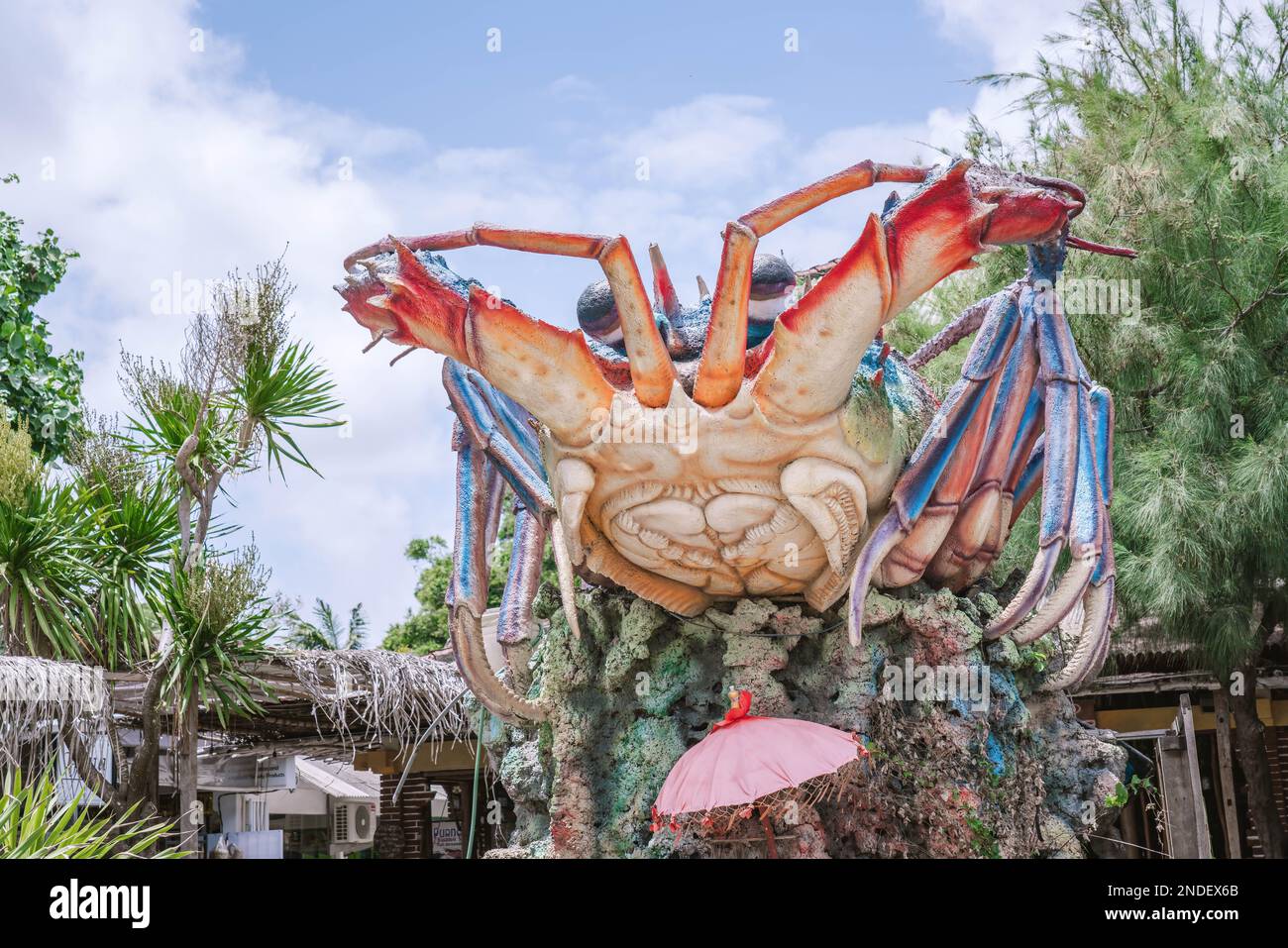 Giant Horseshoe Crab Sculpture