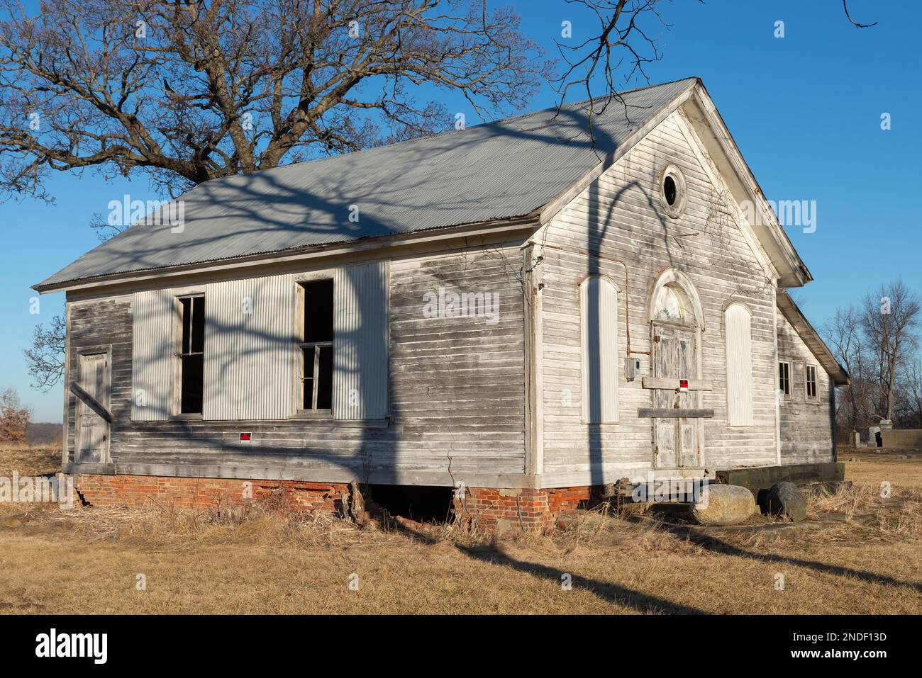 Illinois one room schoolhouse hi-res stock photography and images - Alamy