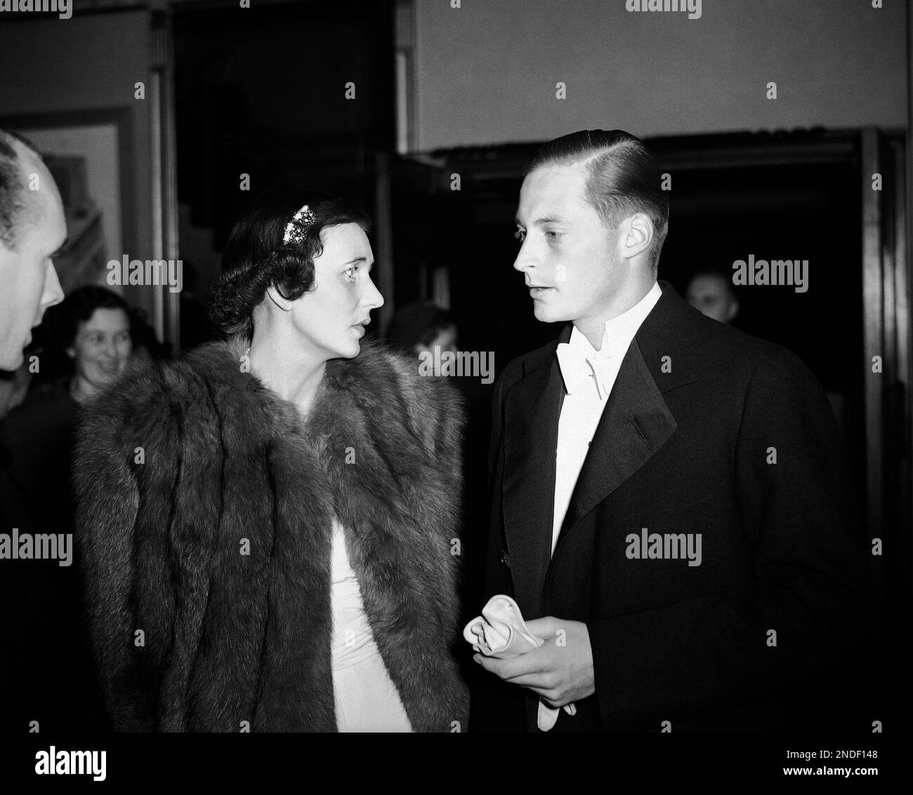 Prince Fredrick of Prussia and Lady Howe at the Granada Cinema, Clapham ...