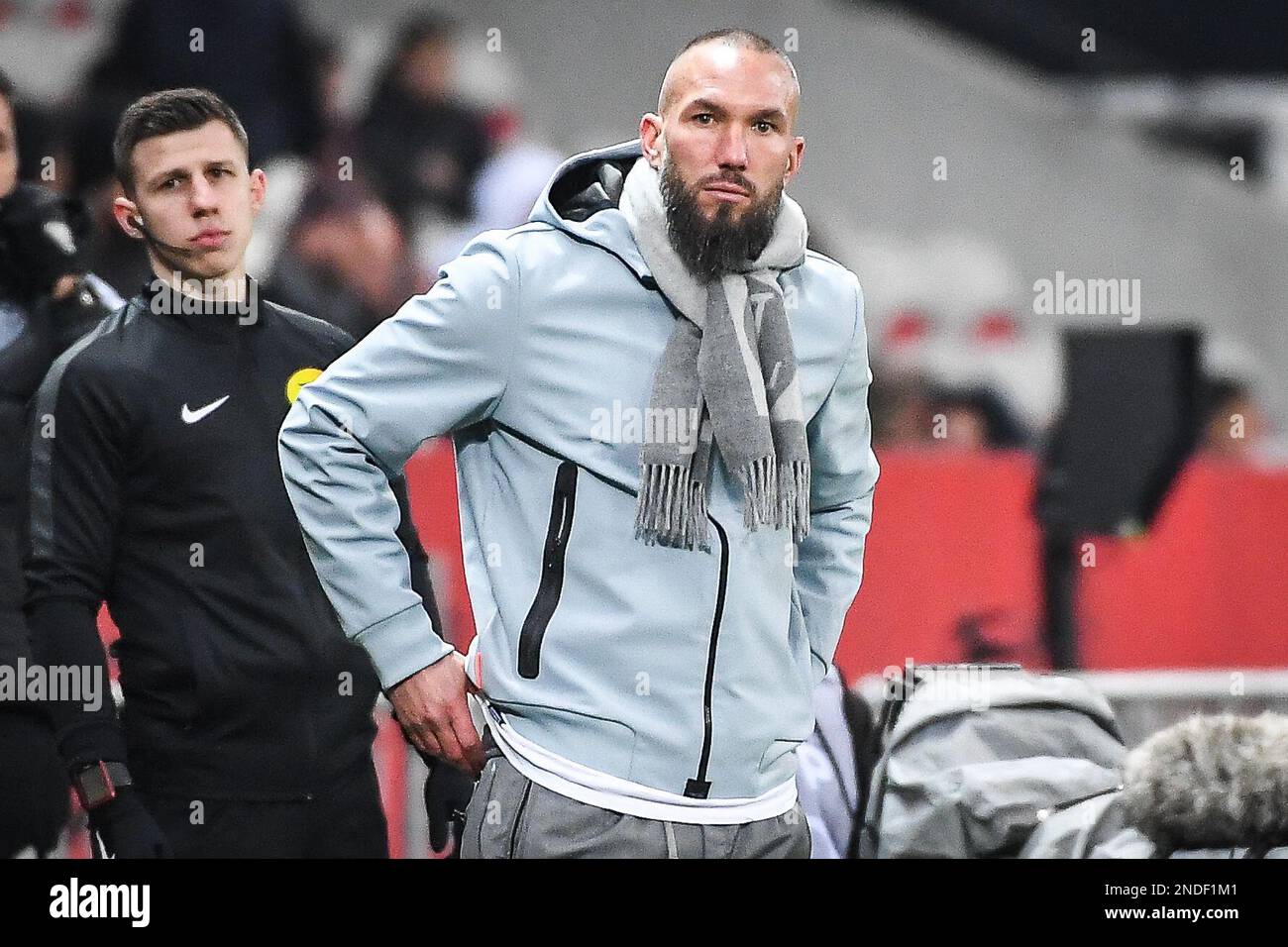 Didier DIGARD of Nice during the French championship Ligue 1 football match between OGC Nice and ...