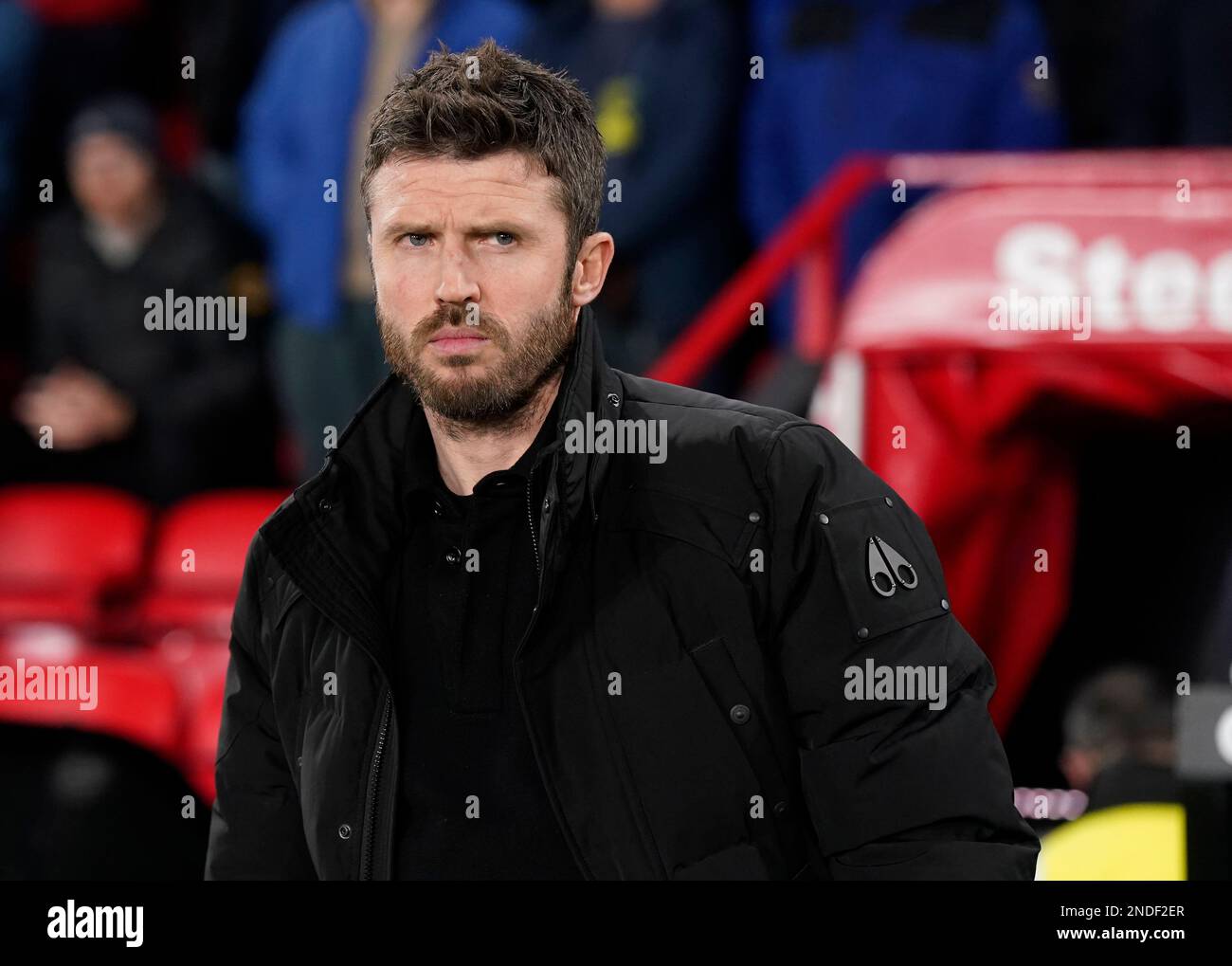 Sheffield, UK. 15th Feb, 2023. Michael Carrick, Manager of ...