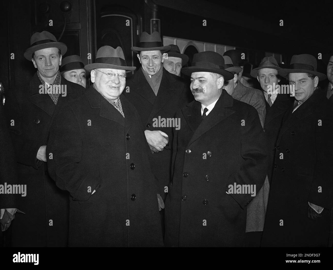 The Soviet delegate to the funeral of King George, Maxim Litvinoff ...