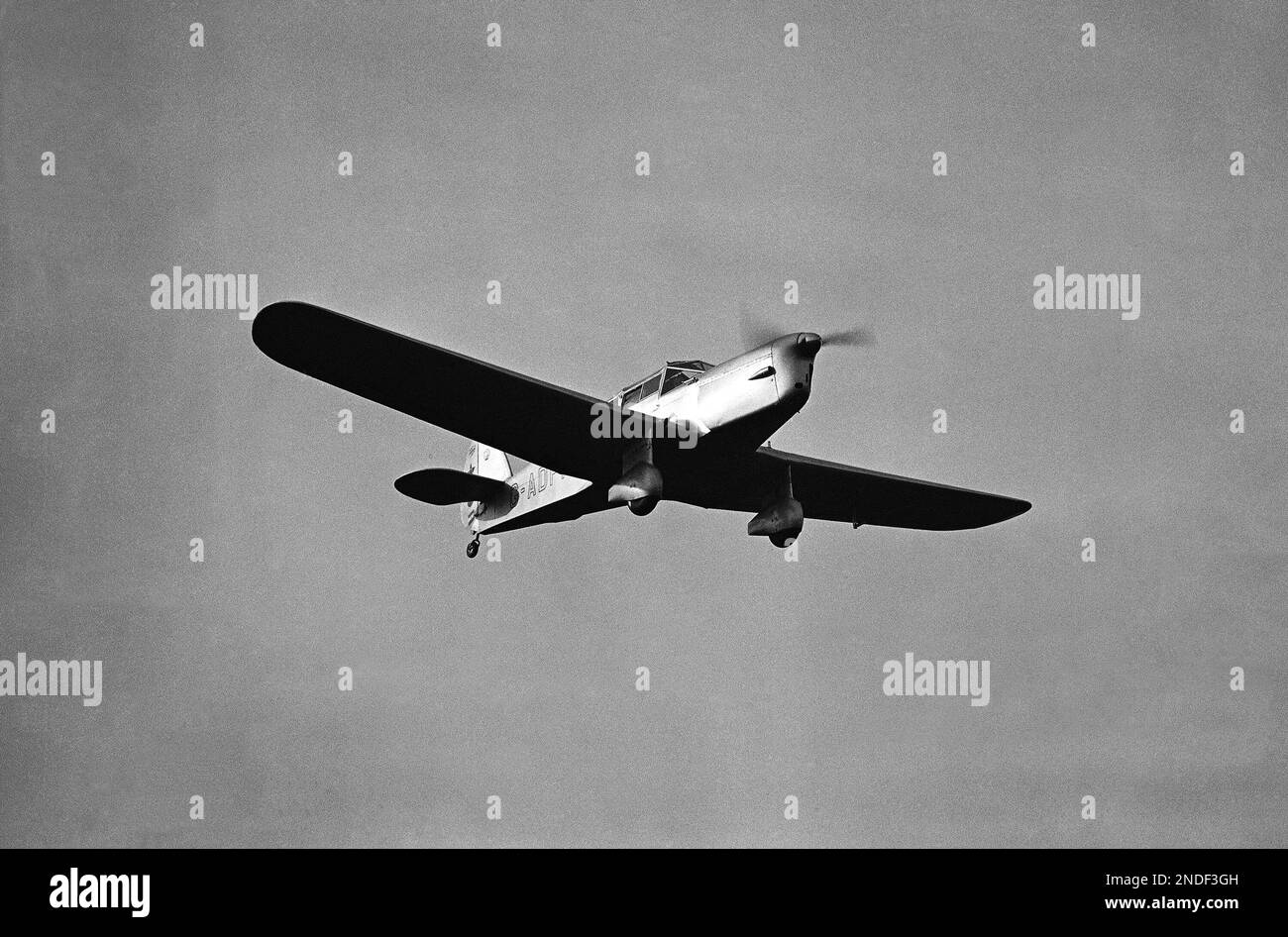 New Zealand's Jean Batten, the 26 years old pilot, carrying out a test ...