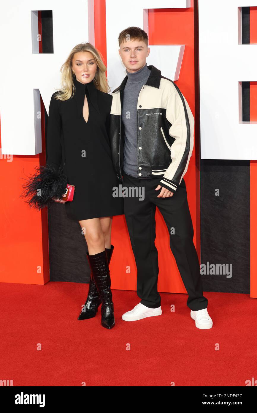 HRVY and Mimi Slinger, Creed III - European Premiere, Leicester Square ...