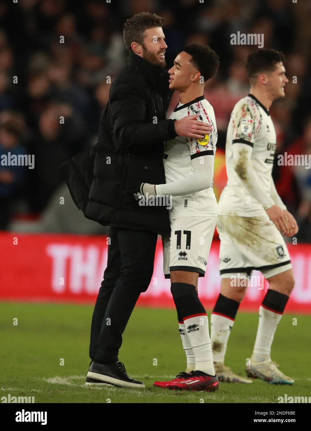Sheffield, UK. 15th Feb, 2023. Michael Carrick, Manager of ...