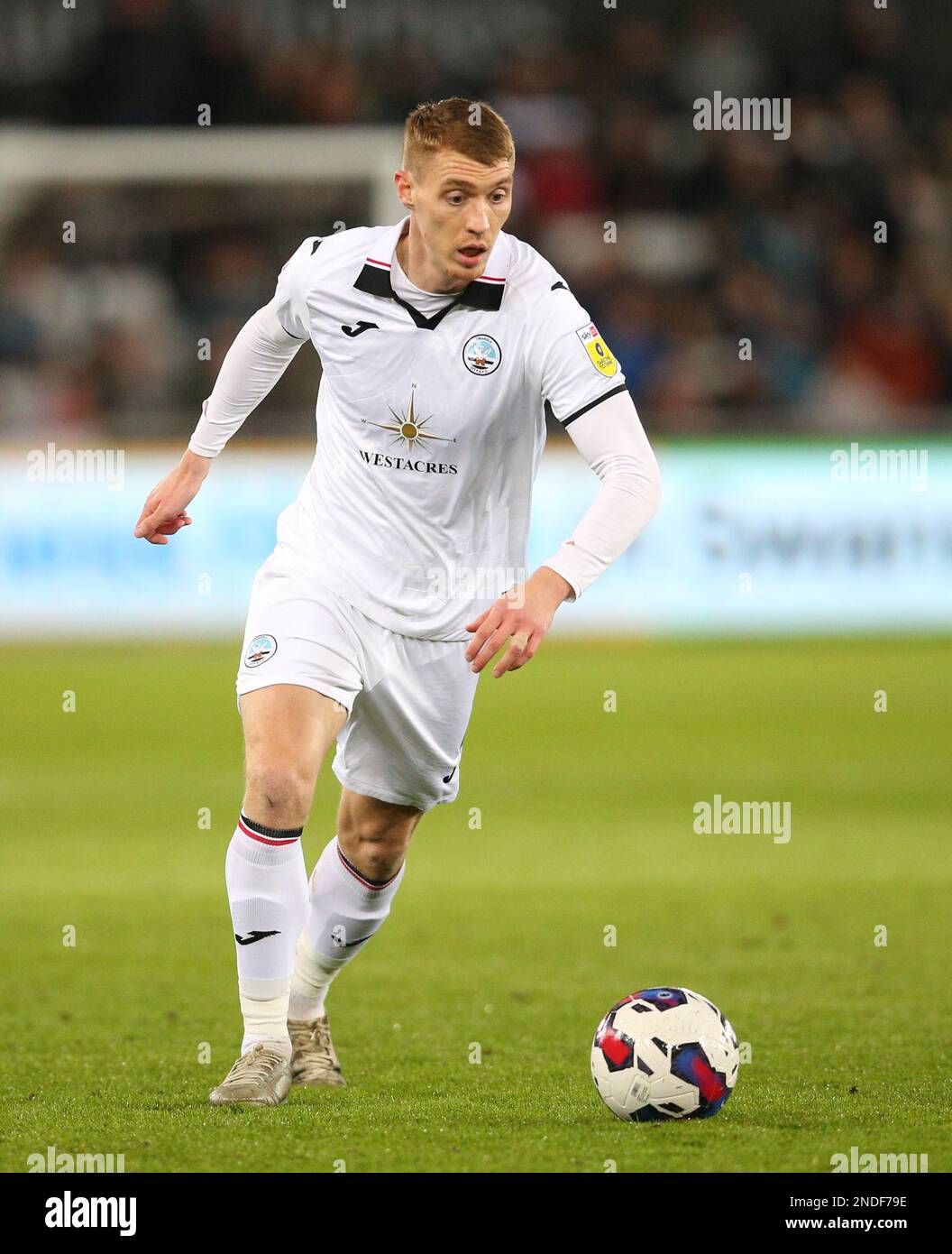 Swansea City's Jay Fulton during the Sky Bet Championship match at the ...