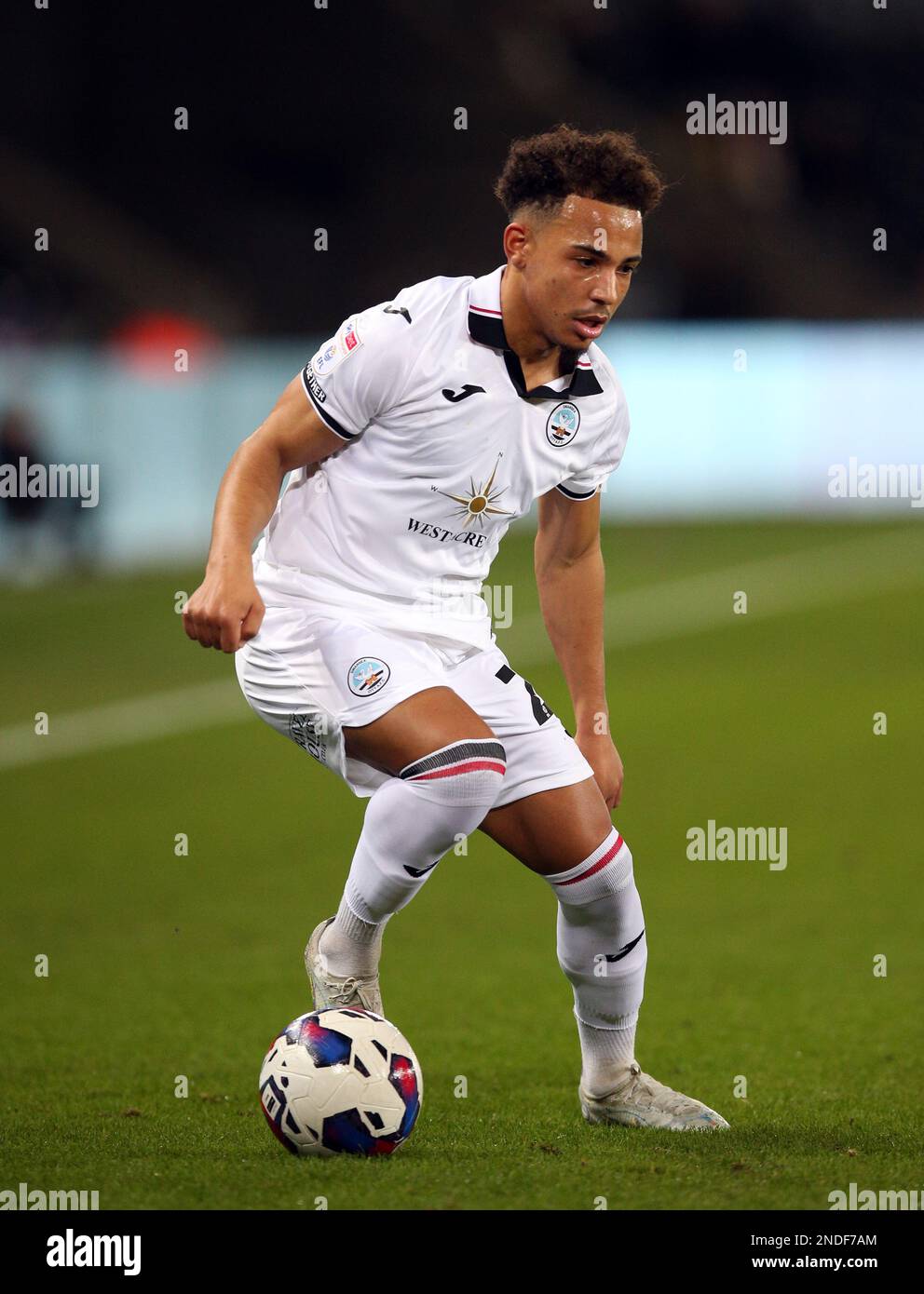 Swansea City's Matthew Sorinola during the Sky Bet Championship match ...