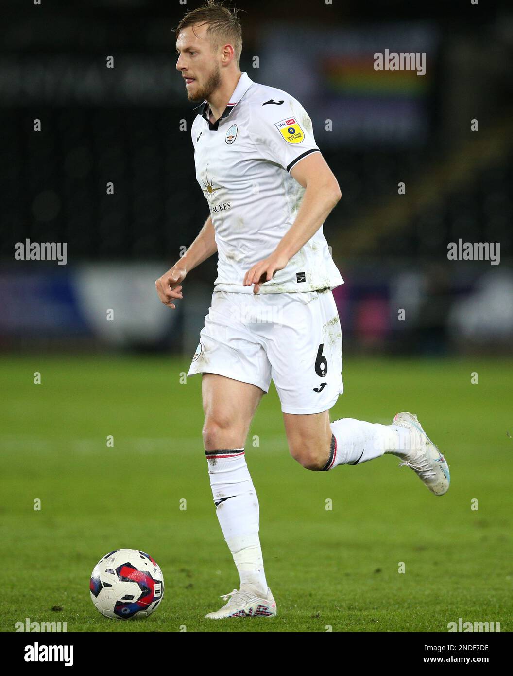 Swansea City's Harry Darling during the Sky Bet Championship match at ...