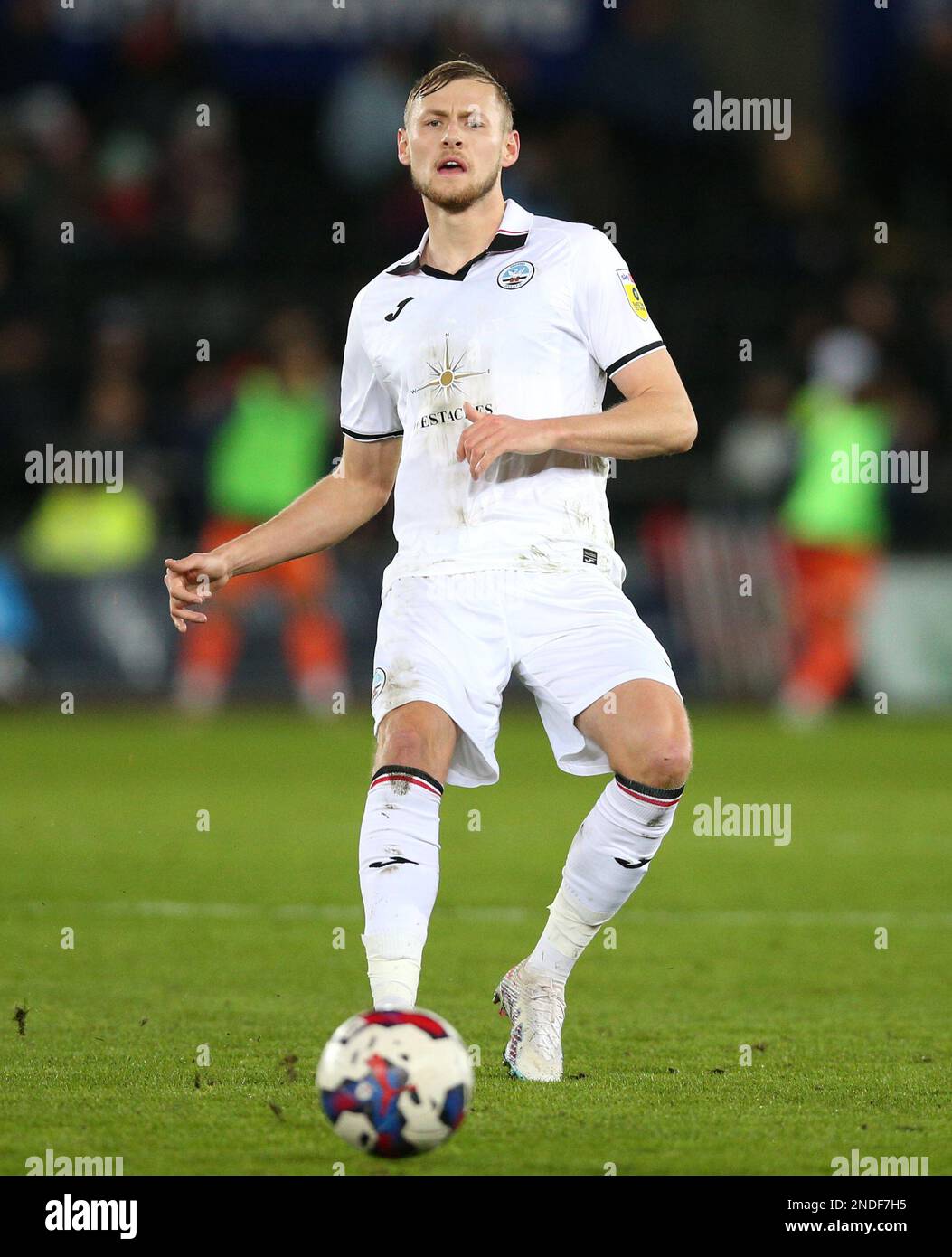 Swansea City's Harry Darling during the Sky Bet Championship match at ...