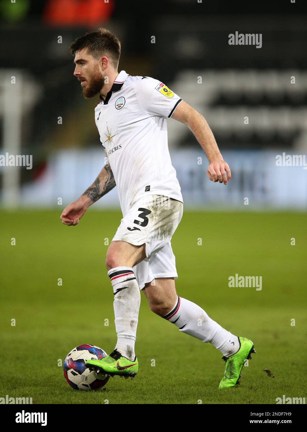 Swansea City's Ryan Manning during the Sky Bet Championship match at ...