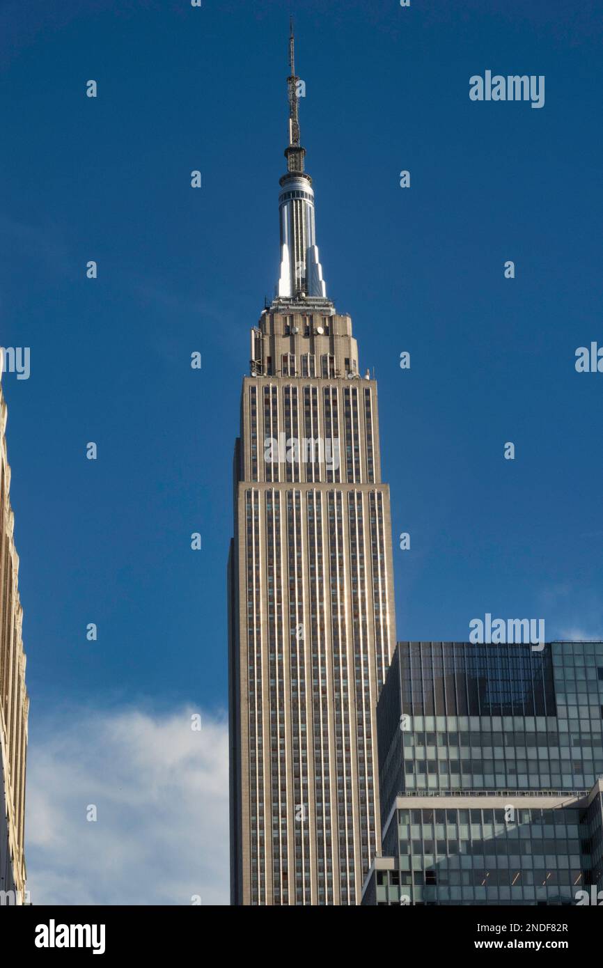 West 34th Street with the Empire State Building in Background, 2023 ...