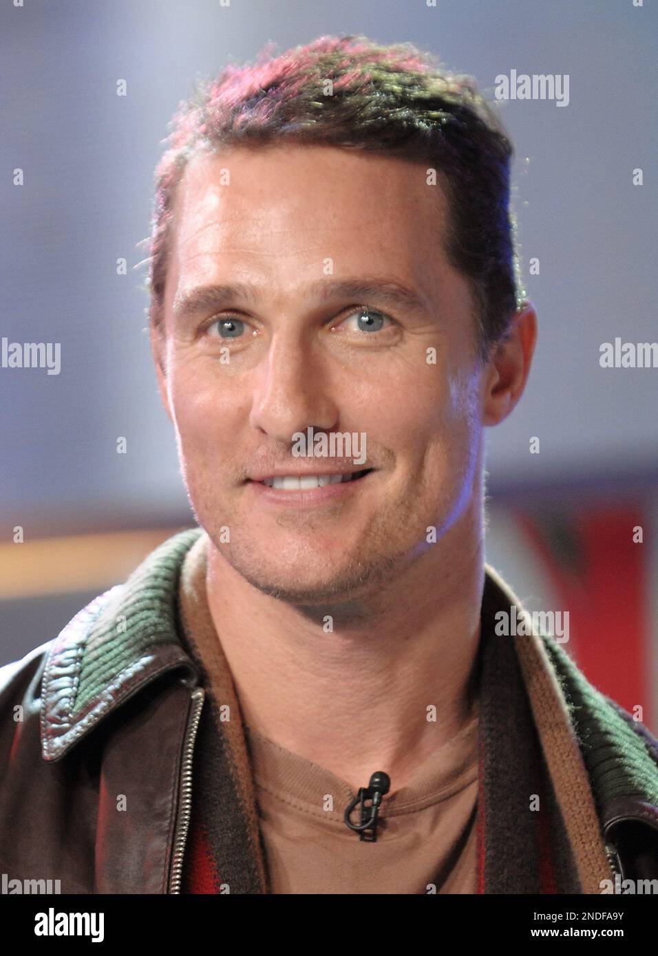 In this Feb. 5, 2008 photo, actor Matthew McConaughey makes an ...