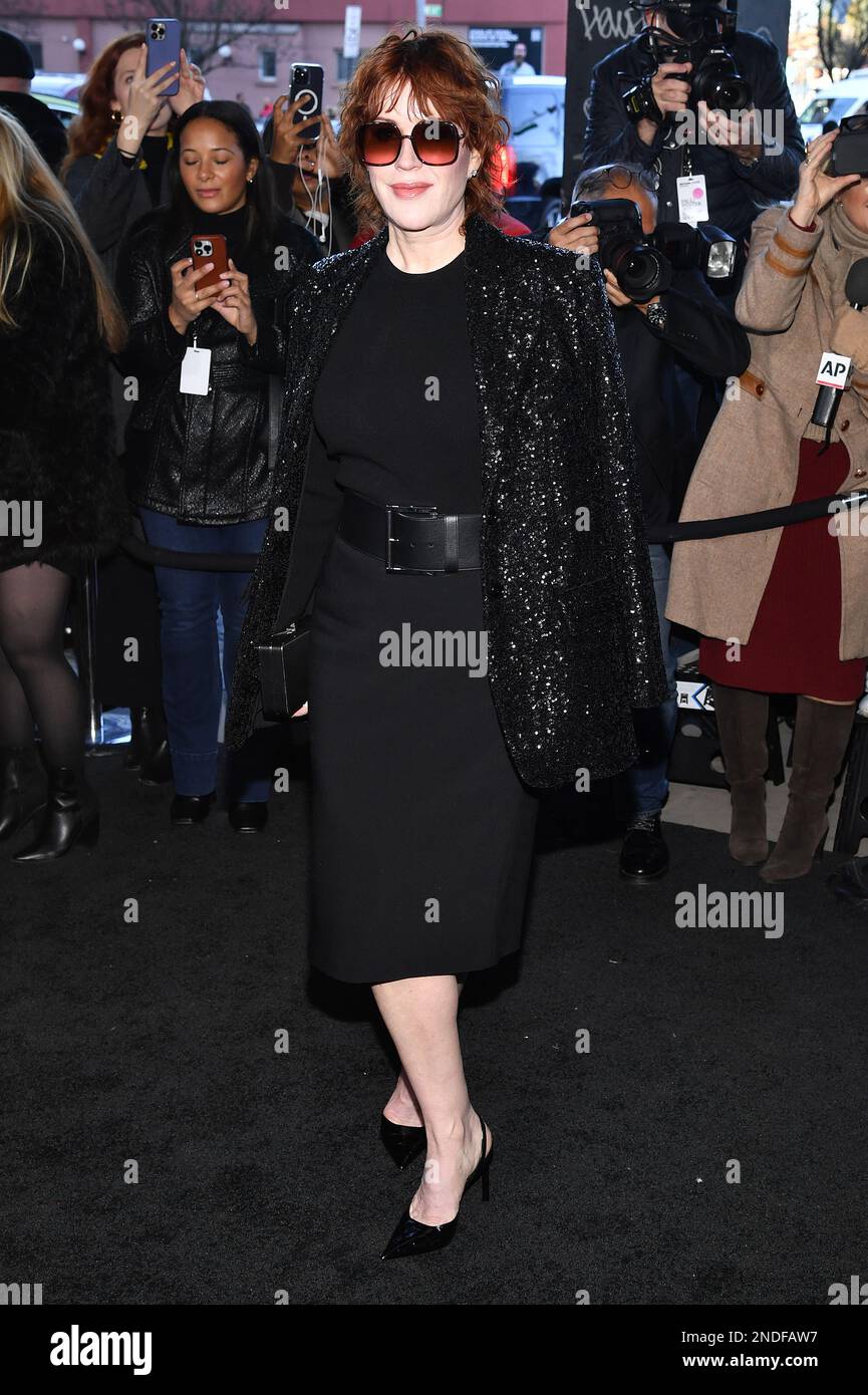 Molly Ringwald attends the Michael Kors Collection FW23 Runway Show at ...