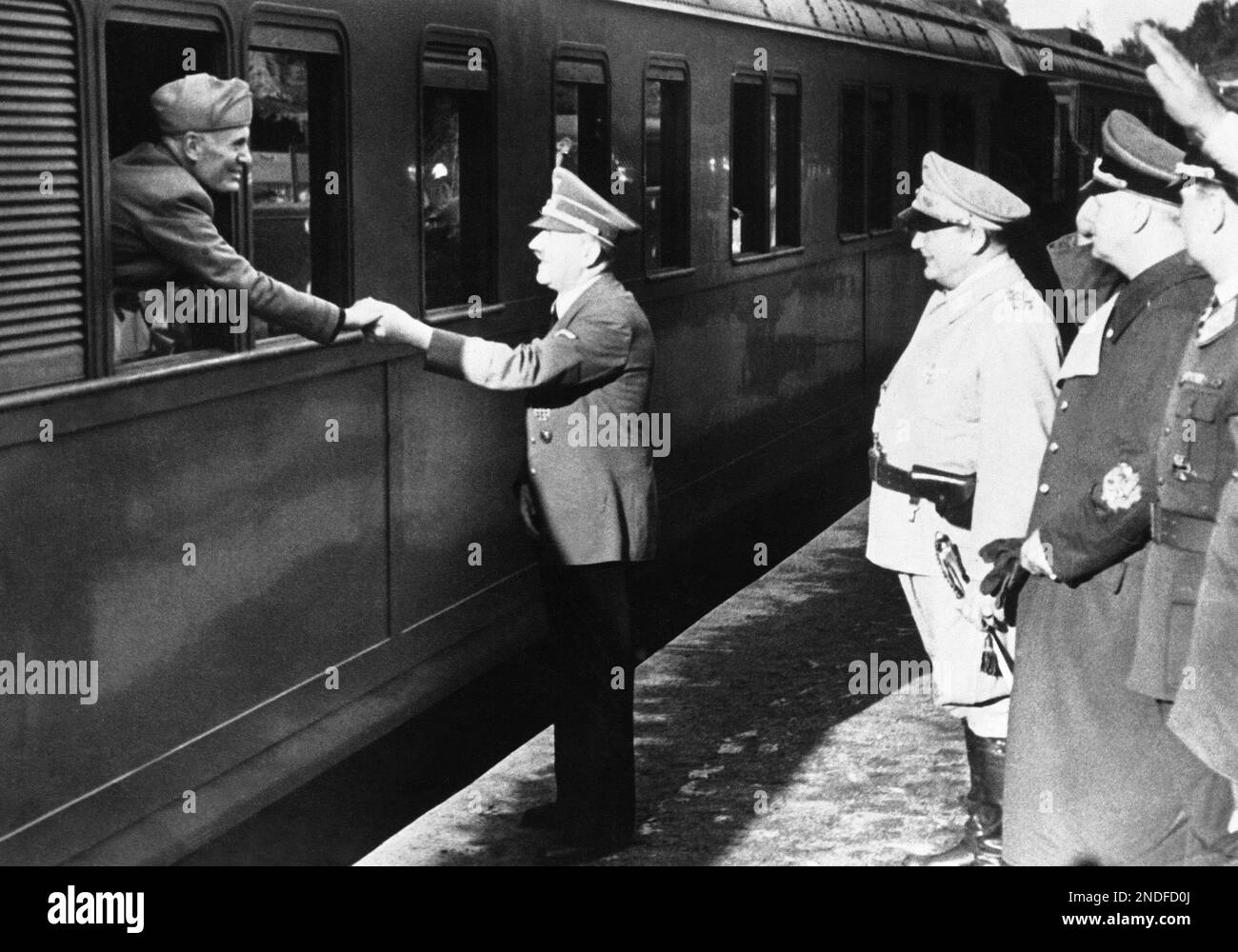 With his right hand out of action after the attempted assassination on ...