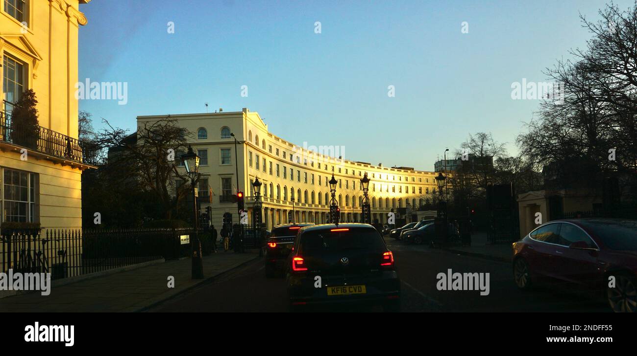Park Square East, Marylebone, London, United Kingdom Stock Photo - Alamy