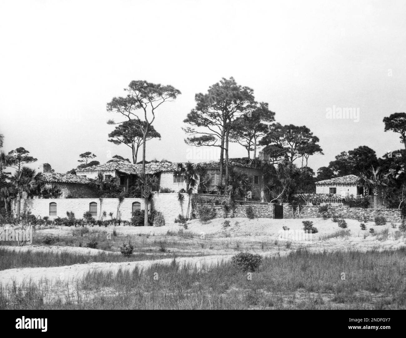 The secluded Sea Island, Georgia home of Eugene O'Neill famed American ...