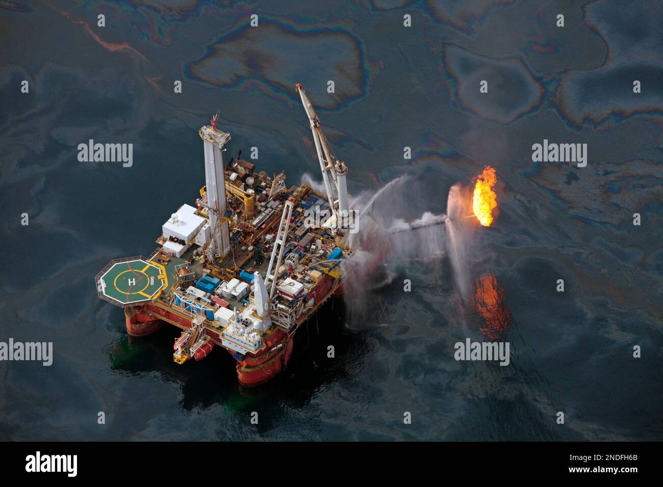 FILE - In this Wednesday, June 16, 2010 file photo, the Q4000 drilling ...