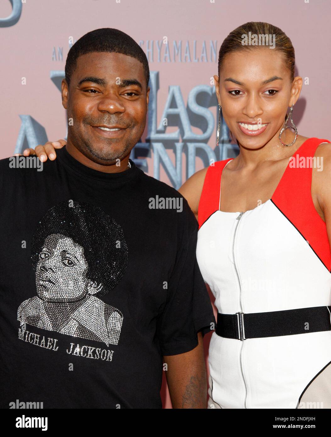 Tracy Morgan and Sabina Morgan arrives to the premiere of "The Last ...