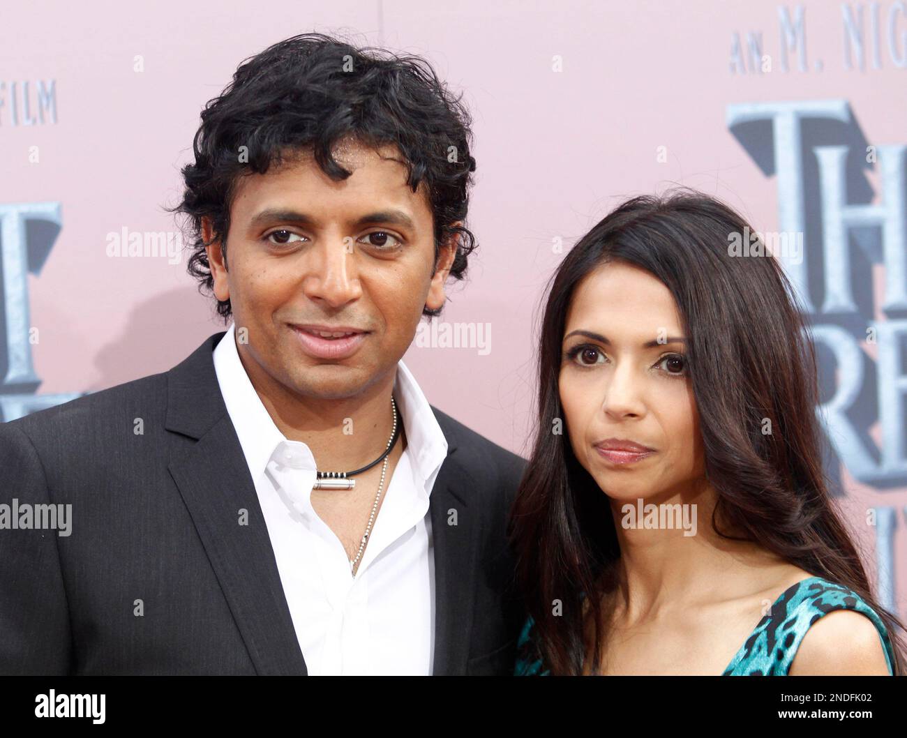 M. Night Shyamalan and wife arrive to the premiere of "The Last ...
