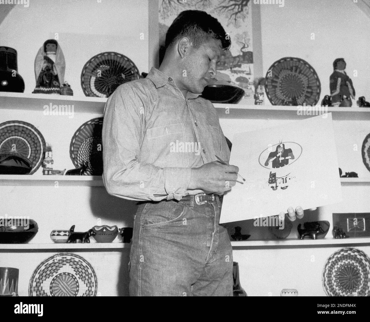 Four years a Japanese prisoner, Ow-U-Te-Wa, a 33-year-old Cochiti ...