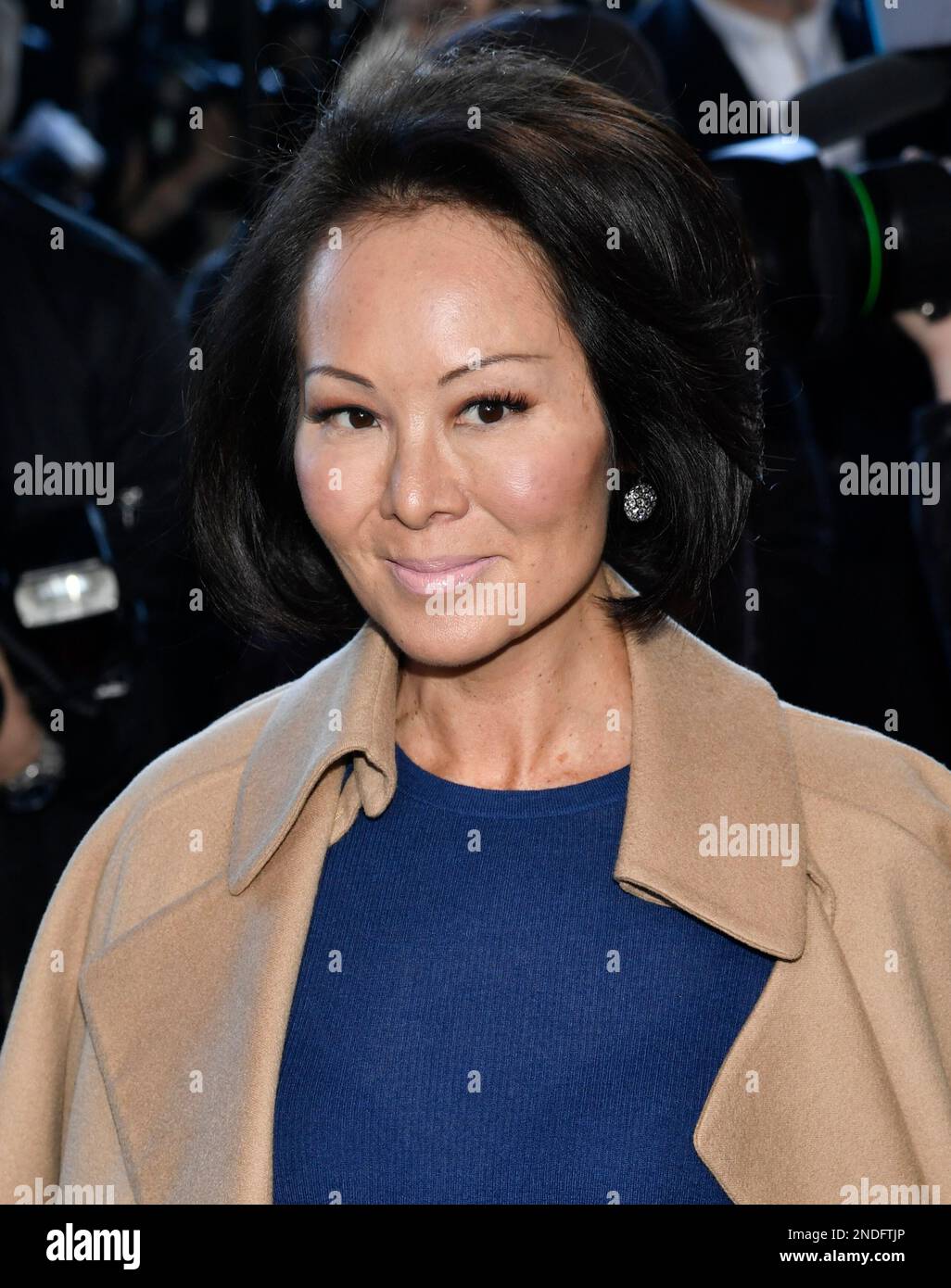 Alina Cho attends the Michael Kors Fall/Winter 2023 fashion show on Wednesday, Feb. 15, 2023, in ...