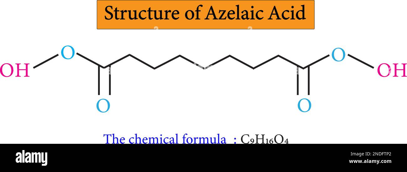 Azelaic acid is an organic compound with a saturated dicarboxylic acid ...