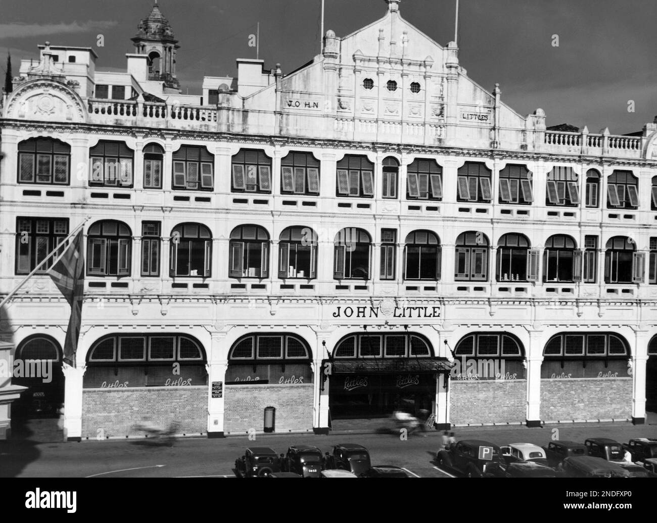 The front of the John little department store, one of the largest in ...