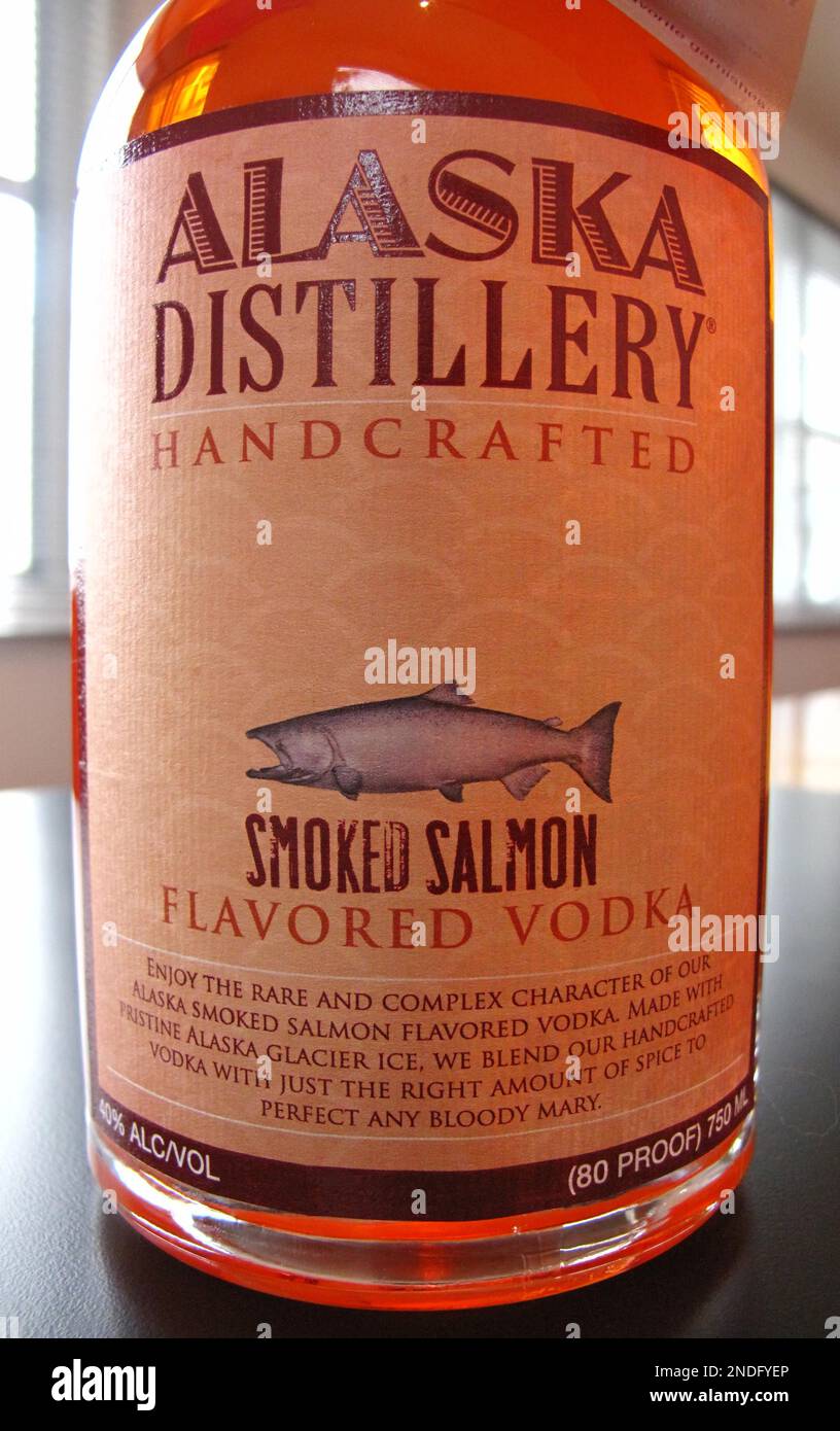 In this photo taken Friday June 18, 2010, The Alaska Smoked Salmon ...