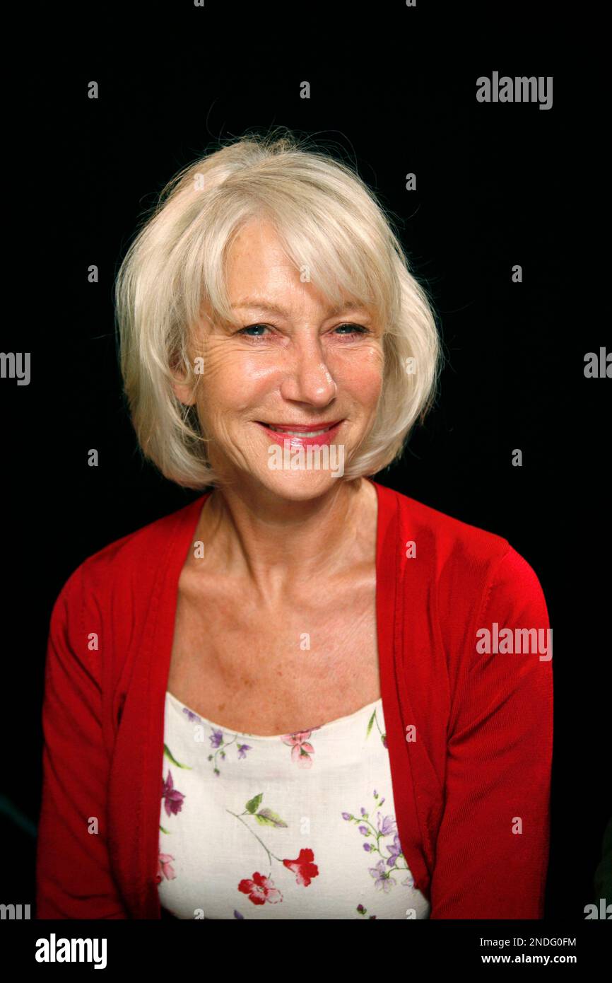 Actress Helen Mirren poses for a portrait Monday, June 28, 2010 in New ...