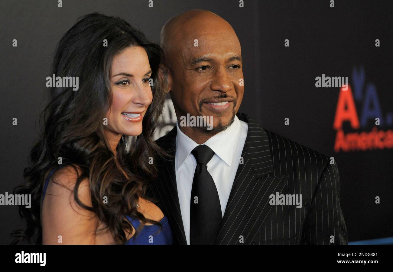 Montel Williams, right, and wife Tara Fowler arrive at the 37th Annual ...