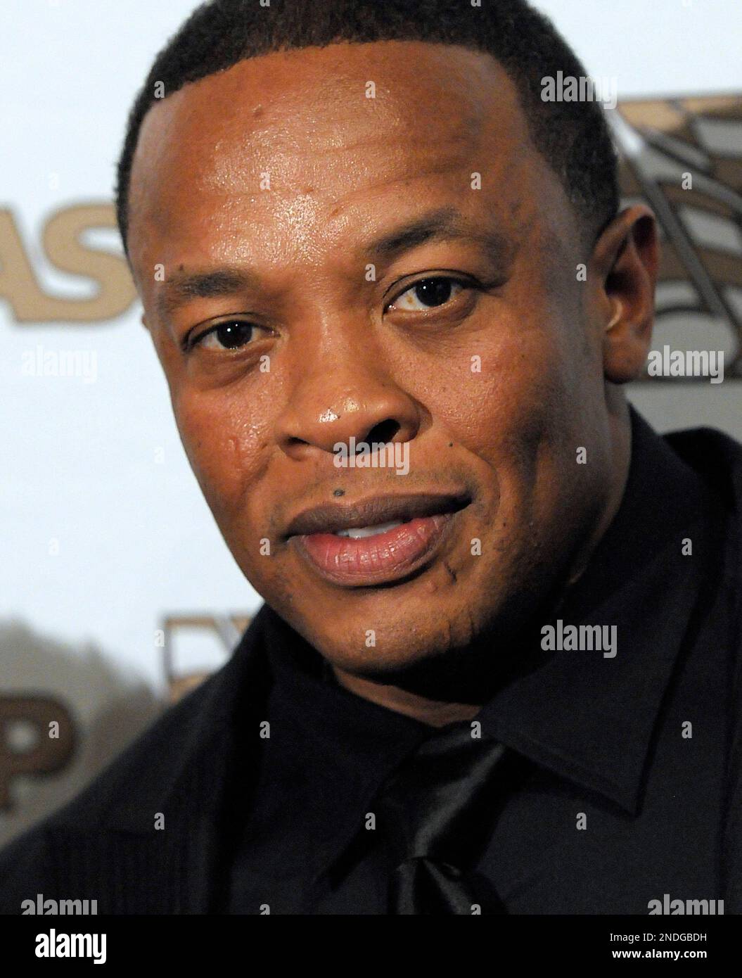 Rapper and producer Dr. Dre arrives at the 23rd Annual ASCAP Rhythm ...