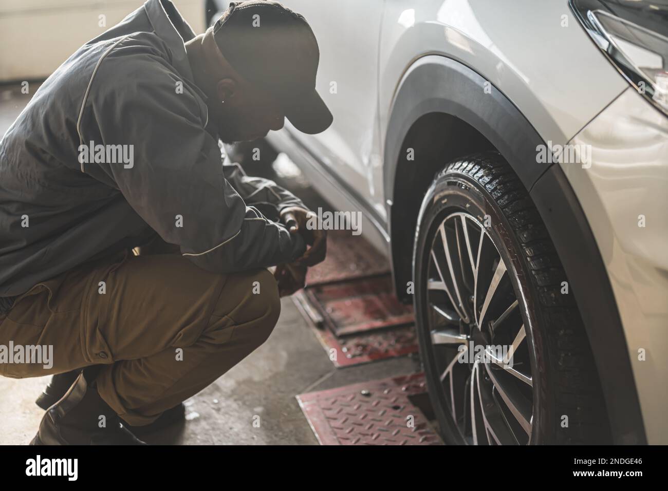 Driving test machine hi-res stock photography and images - Alamy