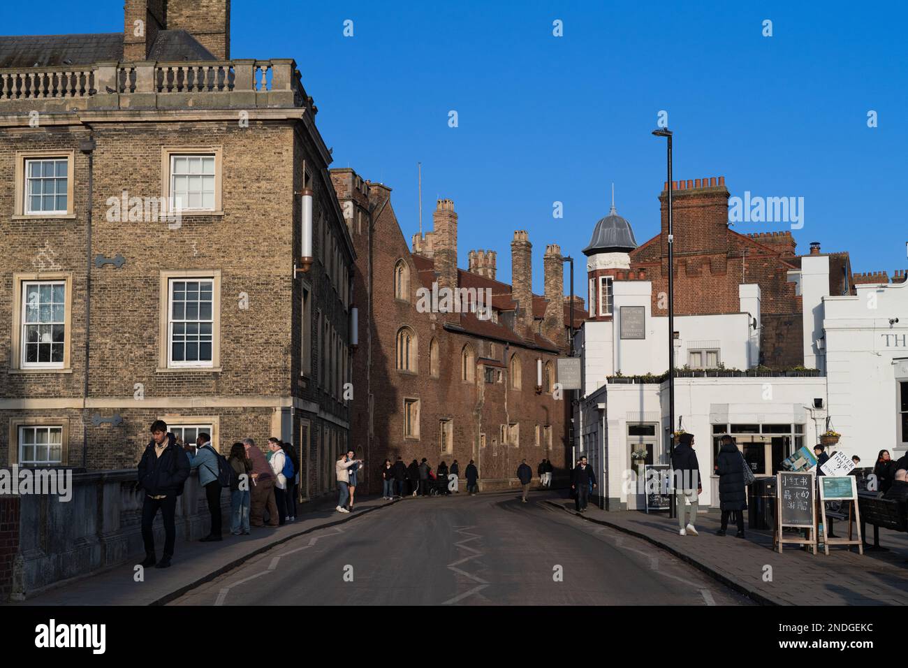 Silver street bridge cambridge hi-res stock photography and images - Alamy