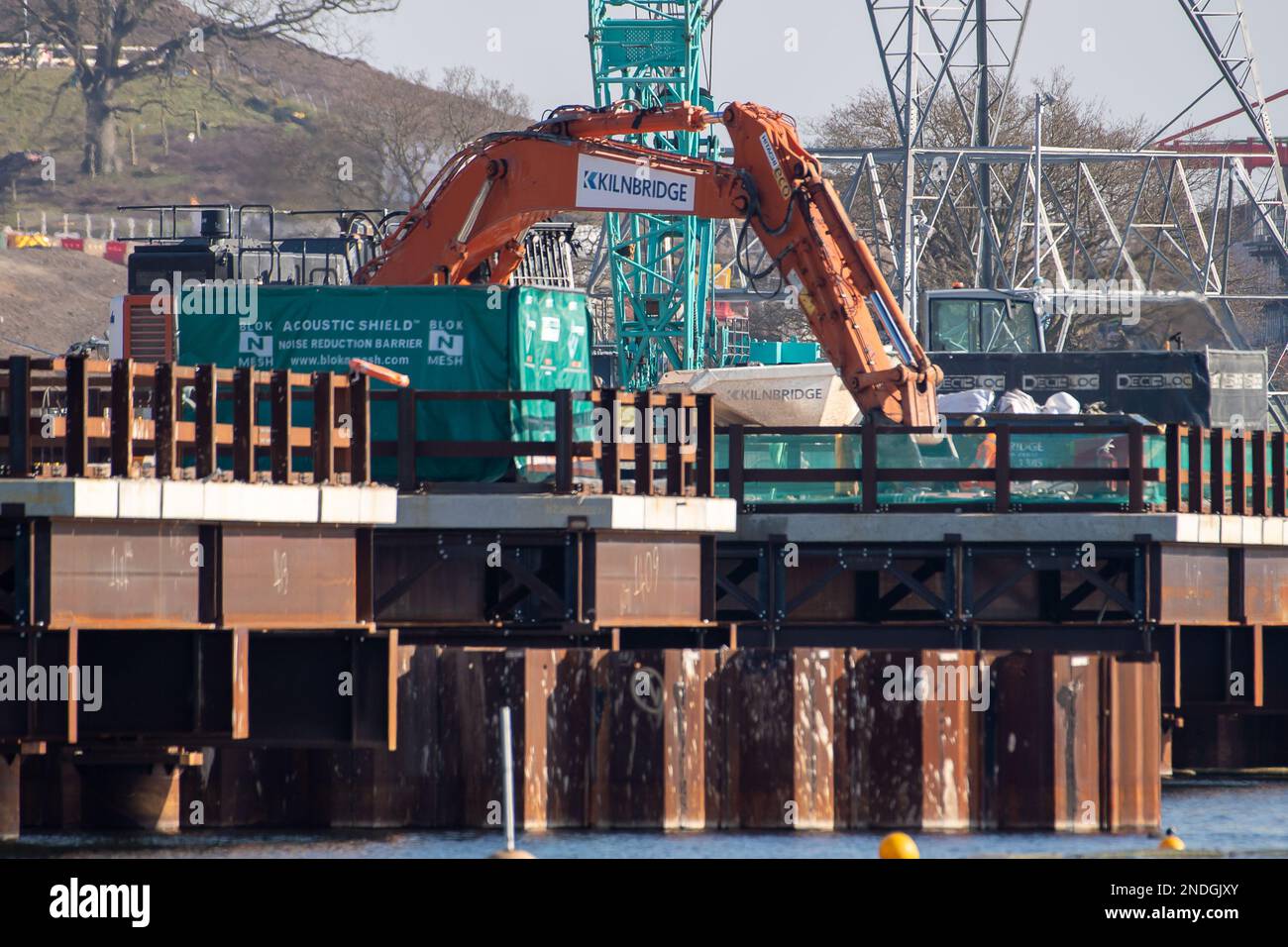 Viaduct cofferdams hi-res stock photography and images - Alamy