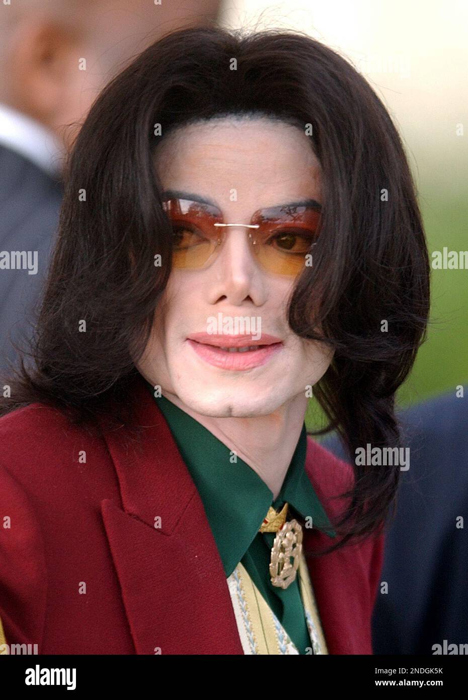 FILE - In this March 17, 2005 file photo, Michael Jackson arrives at ...